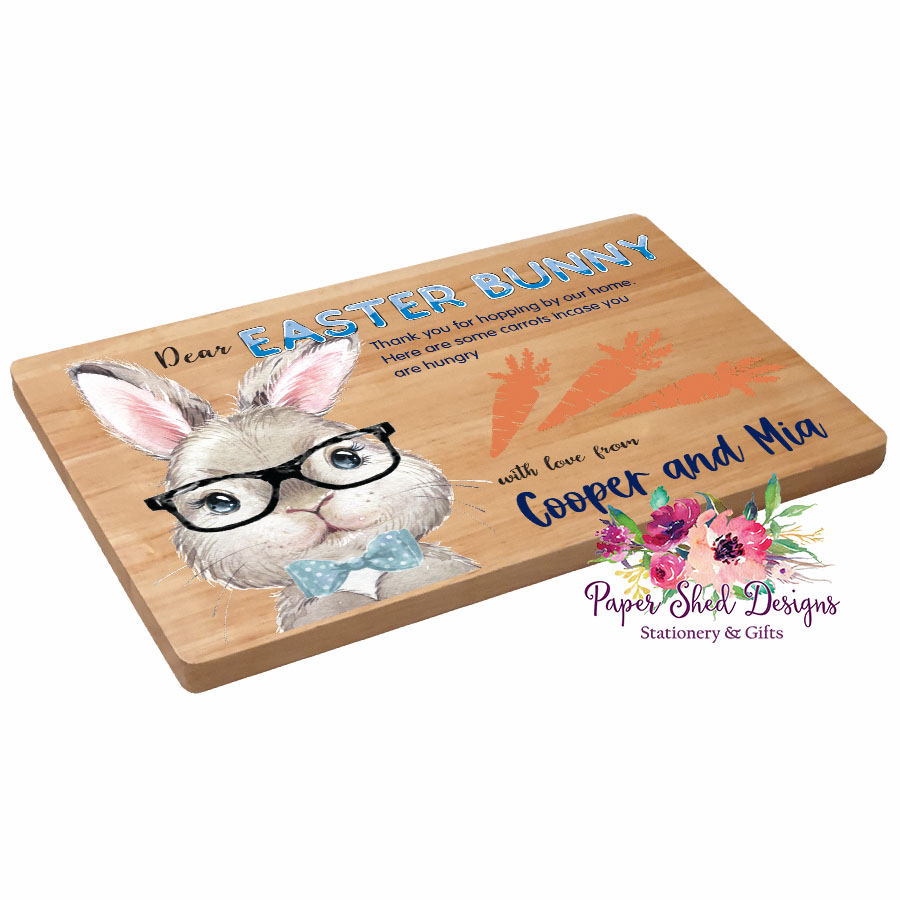 Carrots for the Easter Bunny Board | Bunny with Glasses 2 - Paper Shed ...