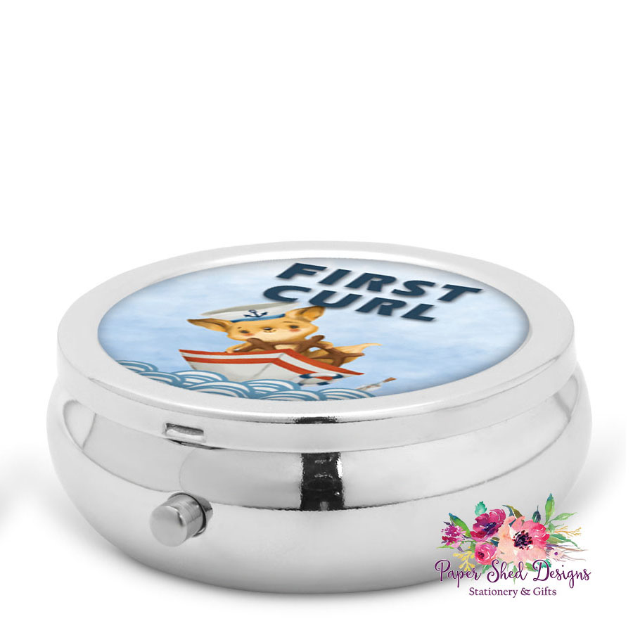 Ocean Adventures 1 First Tooth & Curl Keepsake - Silver - Paper Shed ...