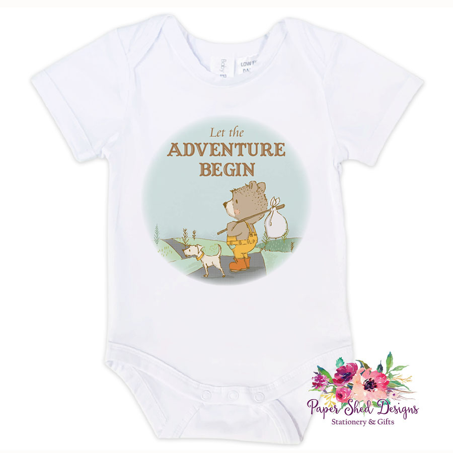 Newborn Outfit | Bears Adventure - Paper Shed Designs