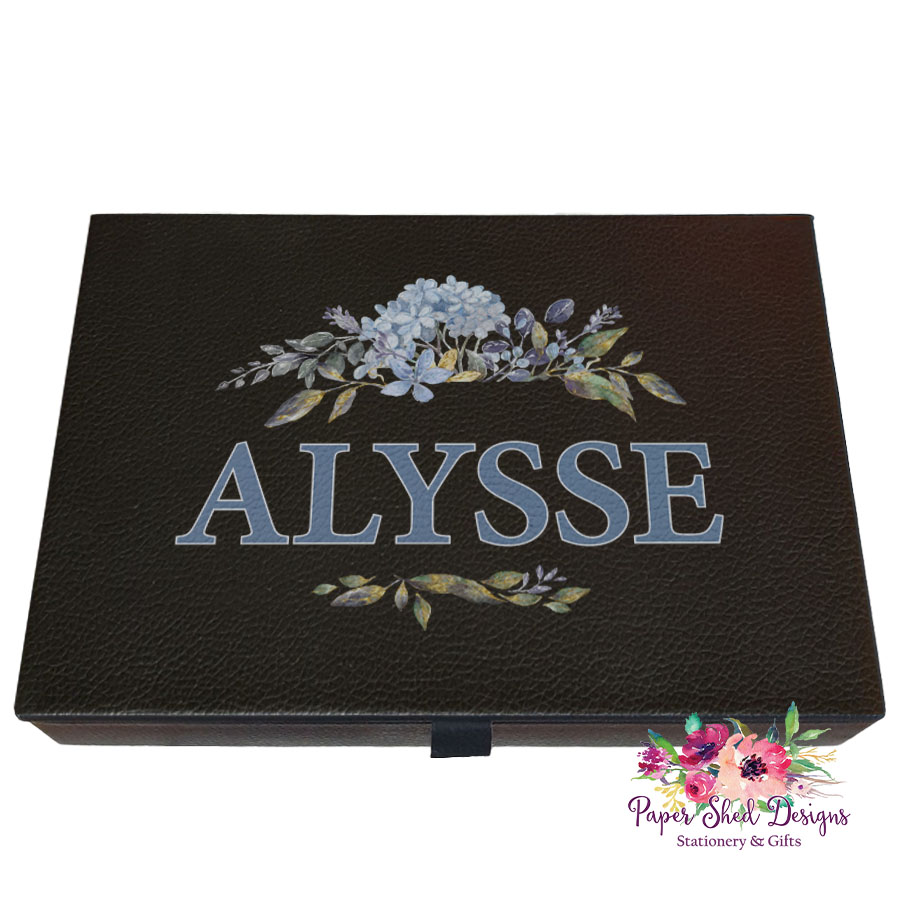 Jewellery Box | Hydrangea - Paper Shed Designs