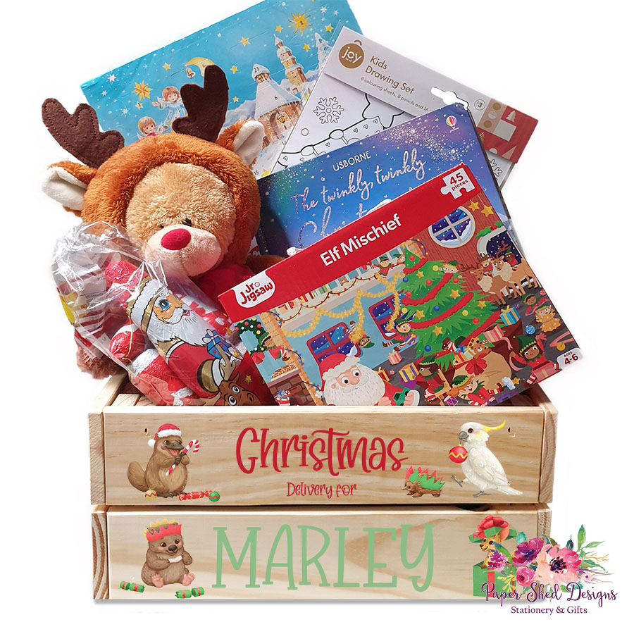 Christmas Eve Box | Aussie Christmas Party - Paper Shed Designs