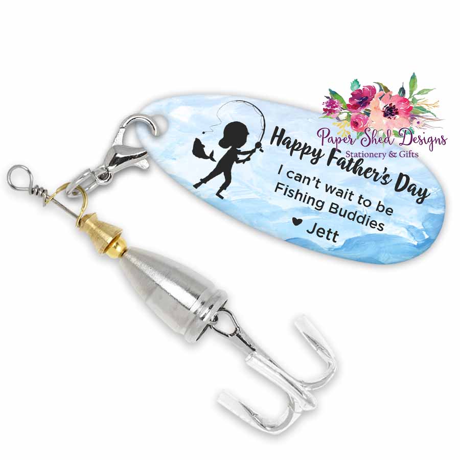 Personalised Fishing Lure | Design 19 - Paper Shed Designs