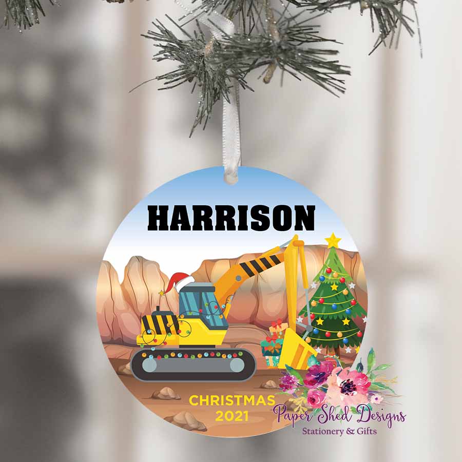 Christmas Ornament | Under Construction - Paper Shed Designs