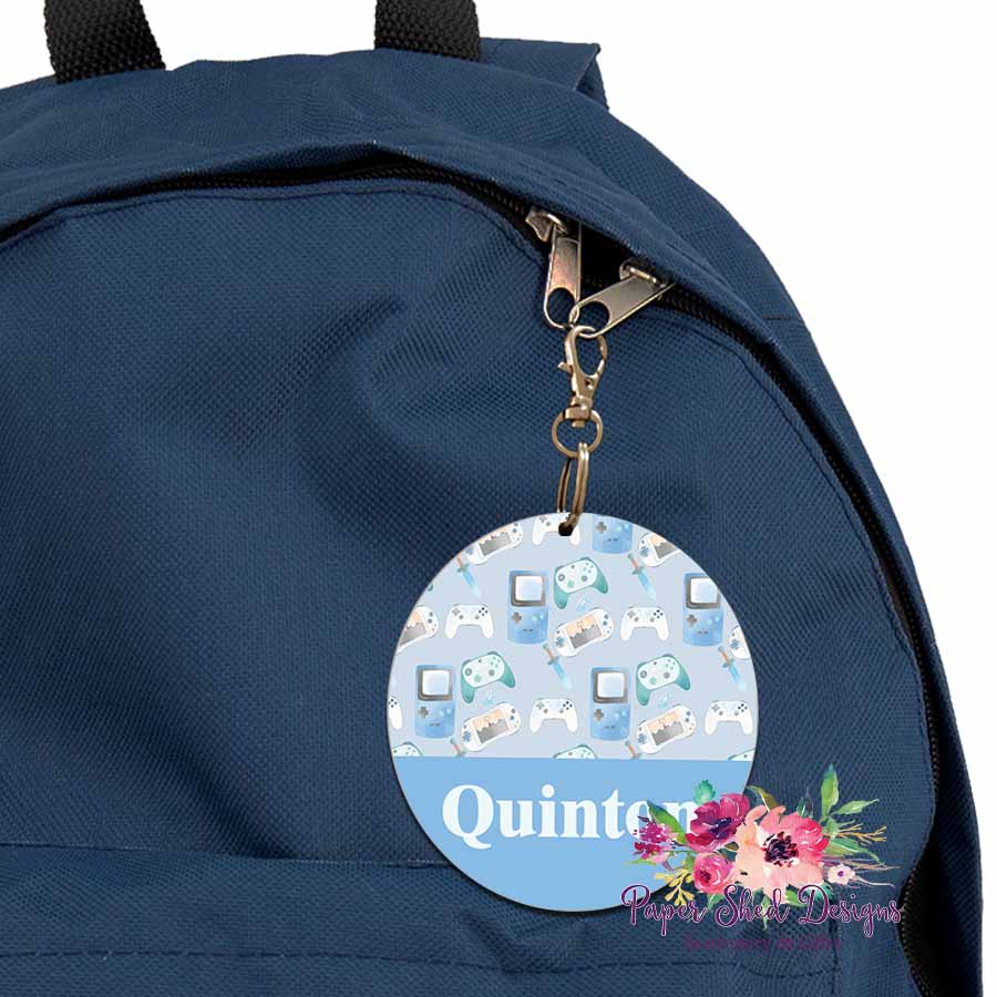 Bag Tag | Gamer - Paper Shed Designs