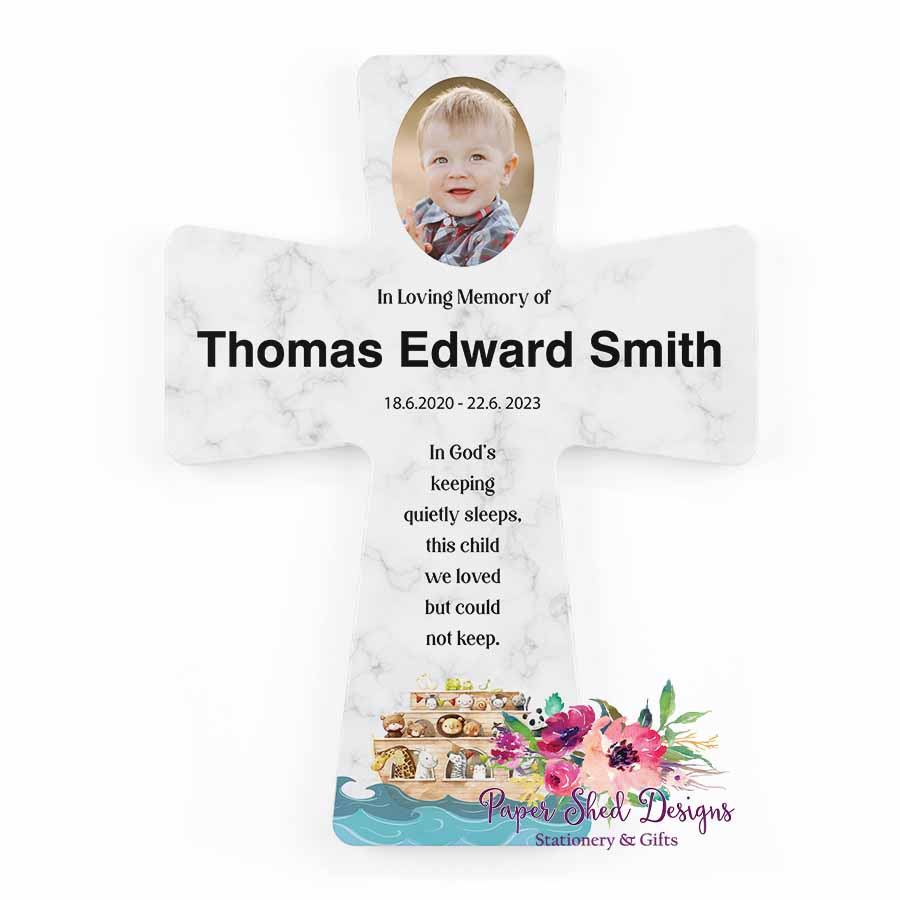 Memorial Cross | Noah's Ark - Paper Shed Designs